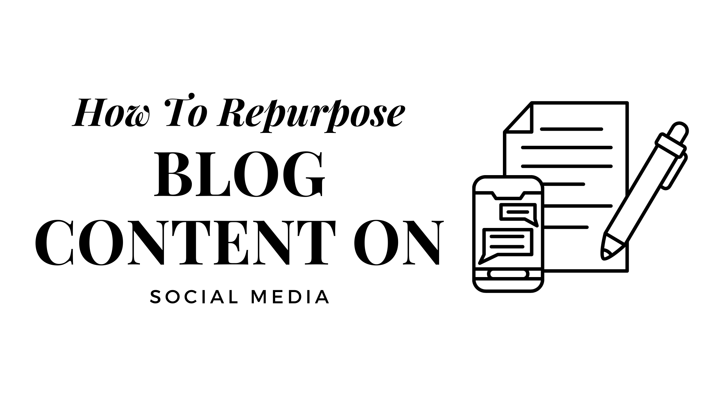 How To Repurpose Blog Content On Social Media – Filip Konecny Enterprises
