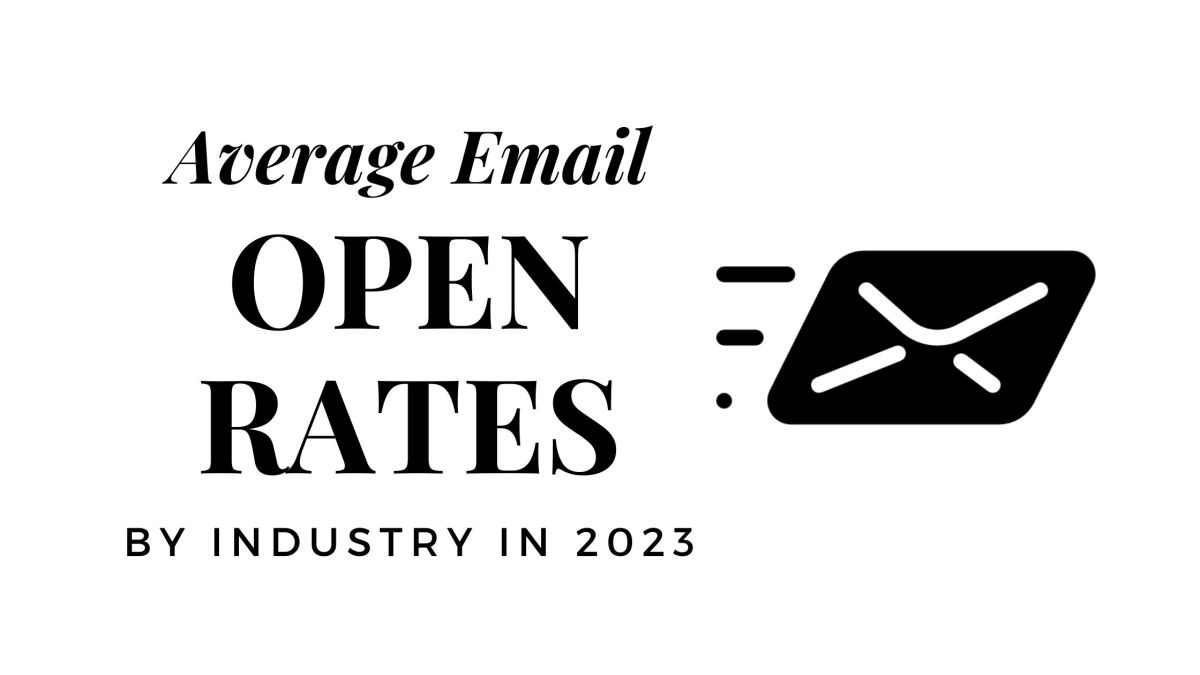 Average Email Open Rates For Major Industries In 2023 – Filip Konecny ...